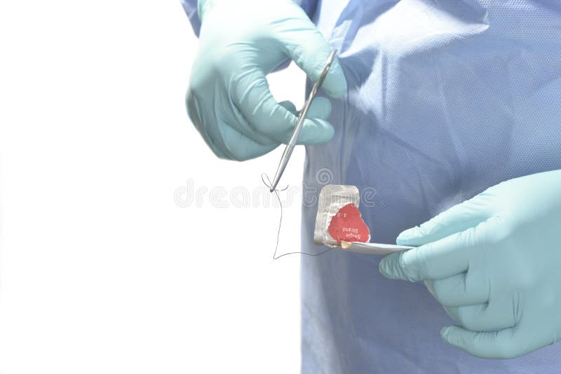 Surgical Suture stock image. Image of dental, surgery - 69688295