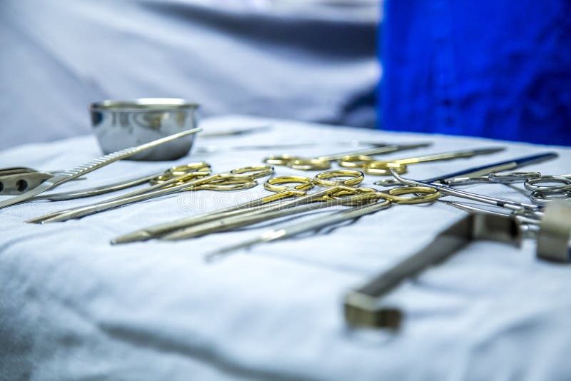 Surgical Tools Instruments Medical Stock Image - Image of scissors ...