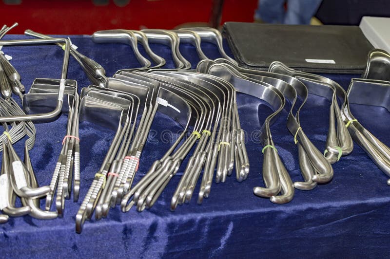 Surgical tools stock image. Image of hospital, metallic - 85976059