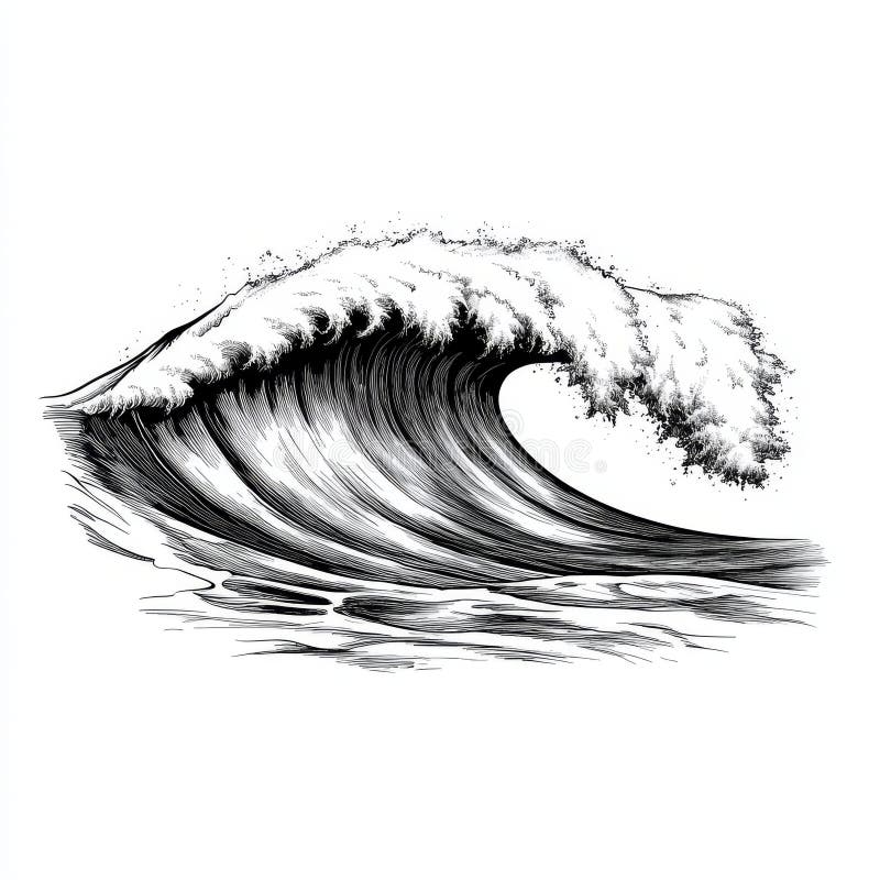 Surging Power Features a Striking Wave Illustration that Captures the ...