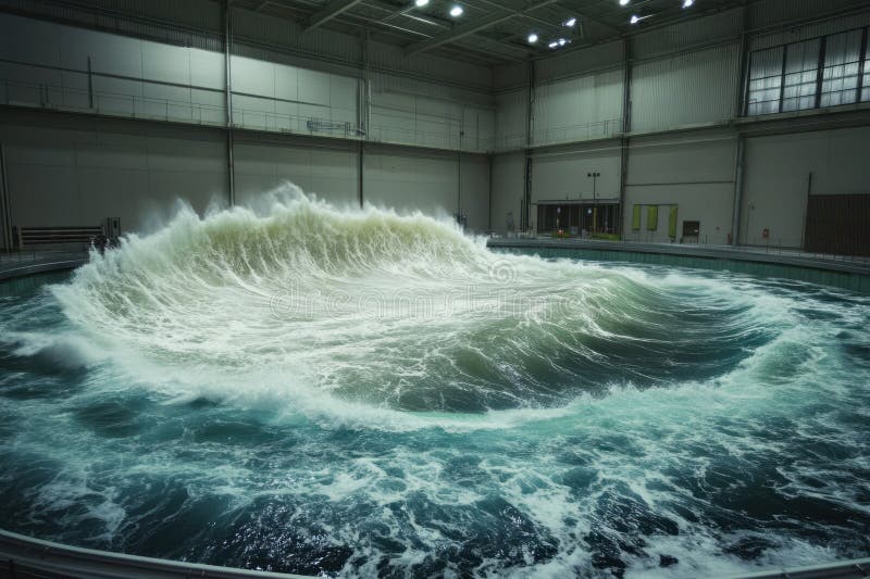 Surging Waves Generated in a Controlled Environment at a Testing ...