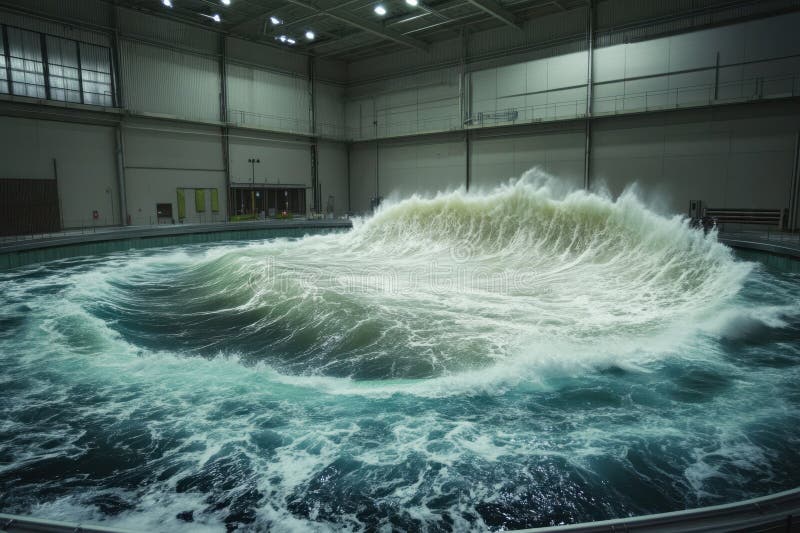 Surging Waves Generated in a Controlled Environment at a Testing ...