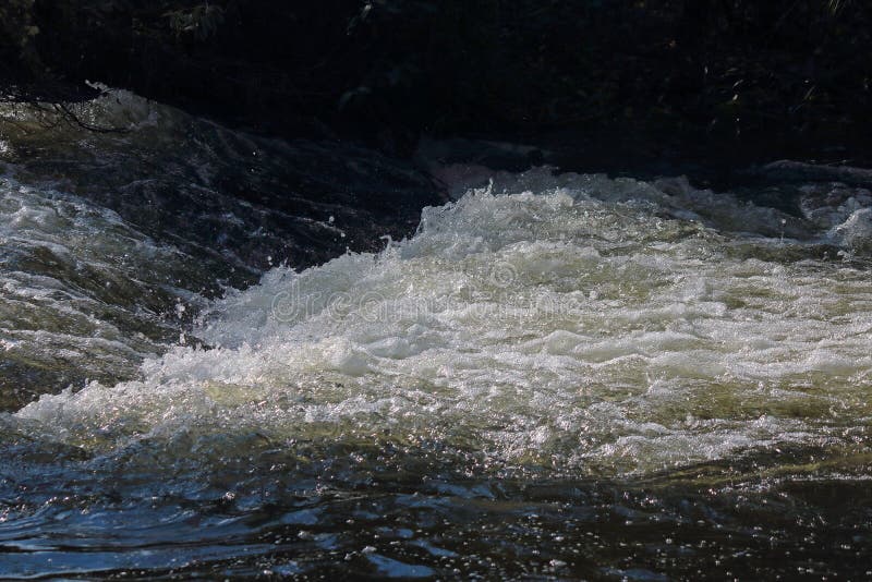 SURGING WHITE WATER on a RIVER Stock Photo - Image of foam, hues: 137233522