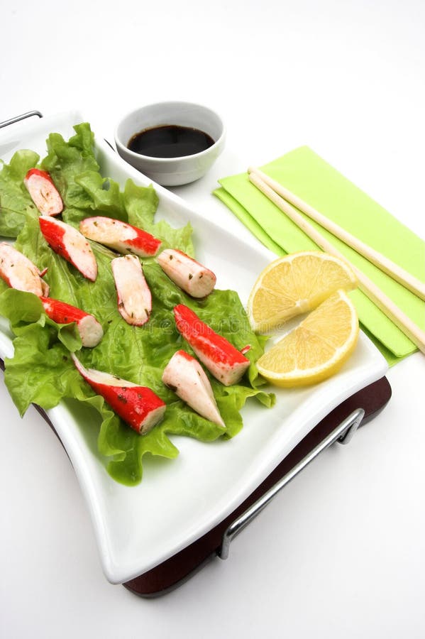 Surimi stock image. Image of crab, sauce, dinner, seafood - 12175157