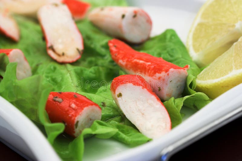 Surimi stock image. Image of crab, sauce, dinner, seafood - 12175157