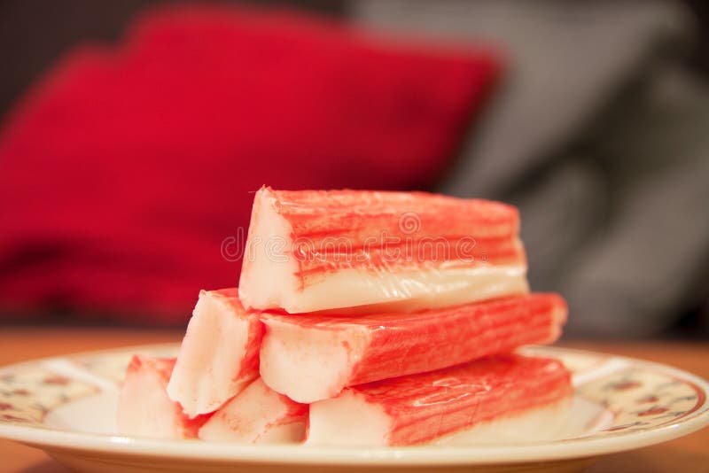 Surimi sticks stock image. Image of food, sticks, surimi - 45020301