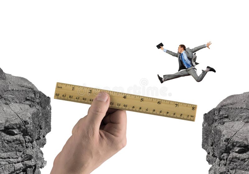 Surmonter des difficultés image stock. Image du caucasien - 42094473