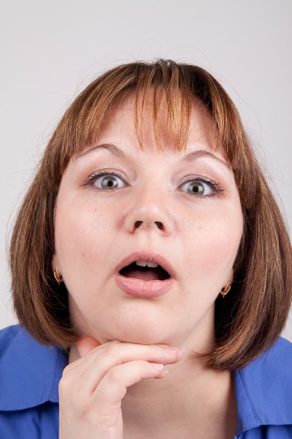 Disgust stock photo. Image of expression, lips, woman - 16500448