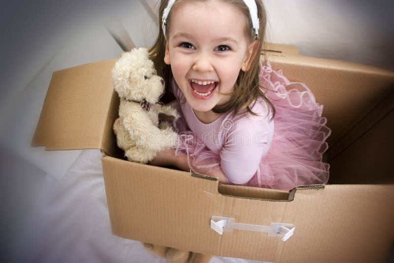 Surprise! stock photo. Image of childhood, jump, child - 3877576