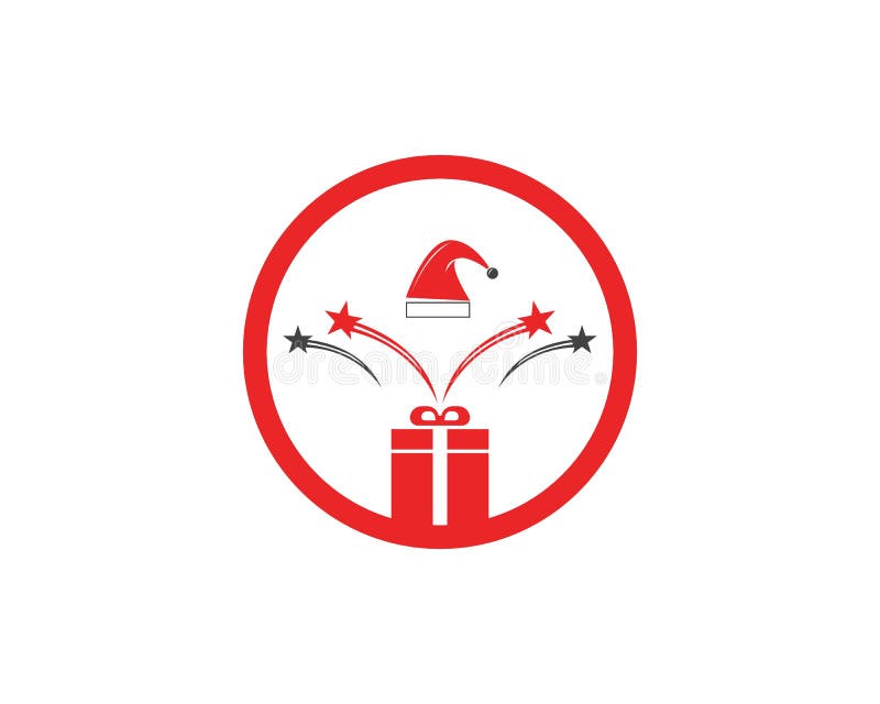 Surprise Box Icon Logo Vector Template Stock Vector - Illustration of ...