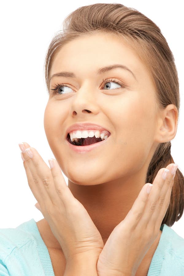Surprise stock image. Image of lady, adult, astonished - 40106779