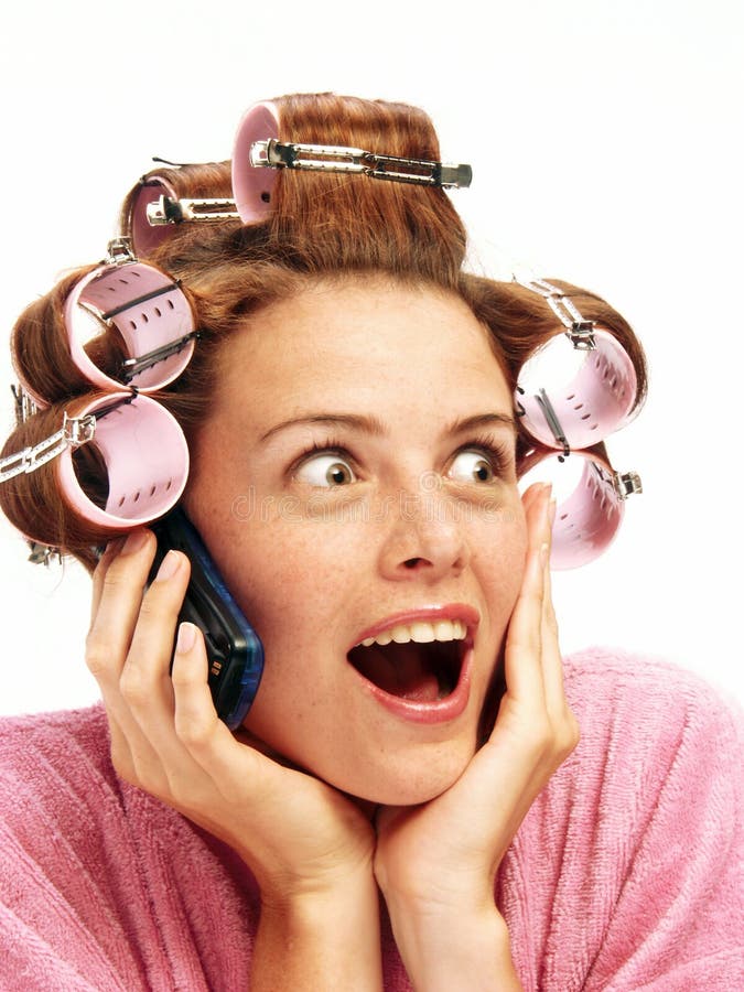 Surprise call. stock image. Image of cell, contemporary - 14883045