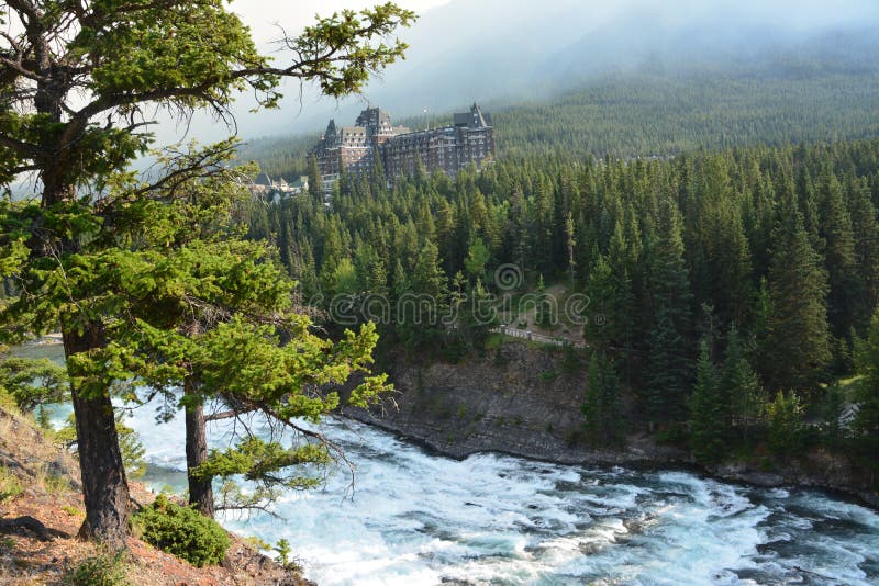Surprise Corner Banff Canada Stock Image - Image of beautiful, uitzicht ...
