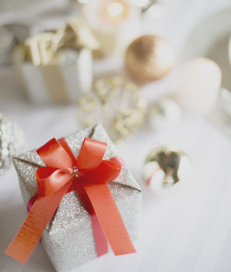 Surprise Gift Occasional Event Happiness Concept Stock Image - Image of ...