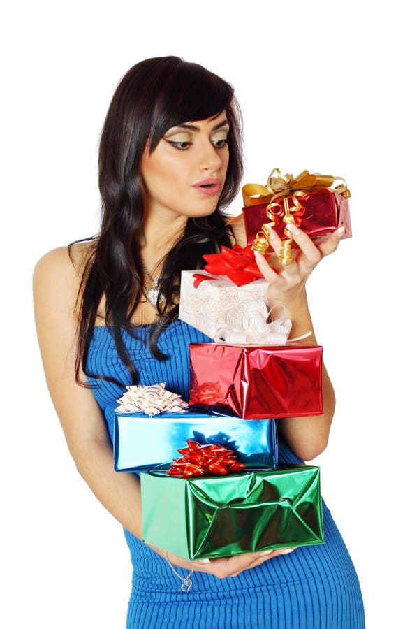 Surprise gifts stock image. Image of heap, celebrate - 28905727