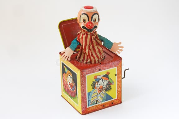 Surprise music box toy stock image. Image of happiness - 10733367