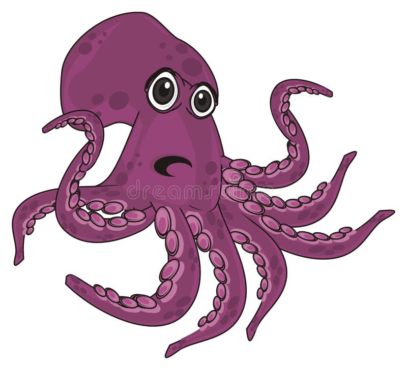 Purple Octopus Stock Illustrations – 2,067 Purple Octopus Stock ...