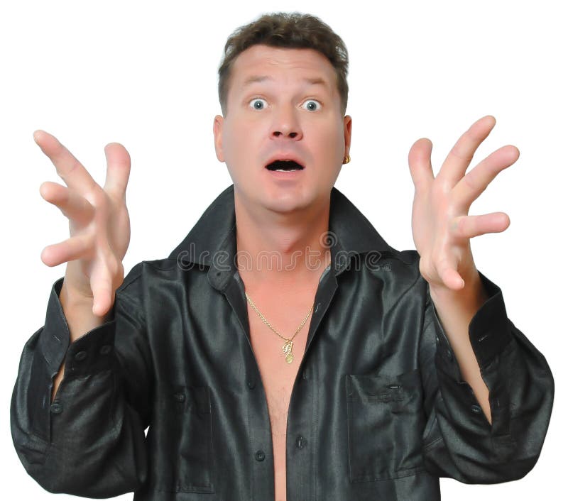 Surprise reaction stock image. Image of point, office - 3039037