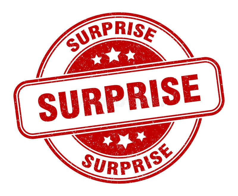 Surprise Stamp. Surprise Label. Round Grunge Sign Stock Vector ...