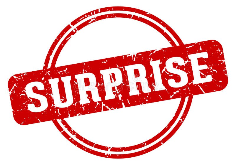 Surprise stamp stock vector. Illustration of graphic - 365330191