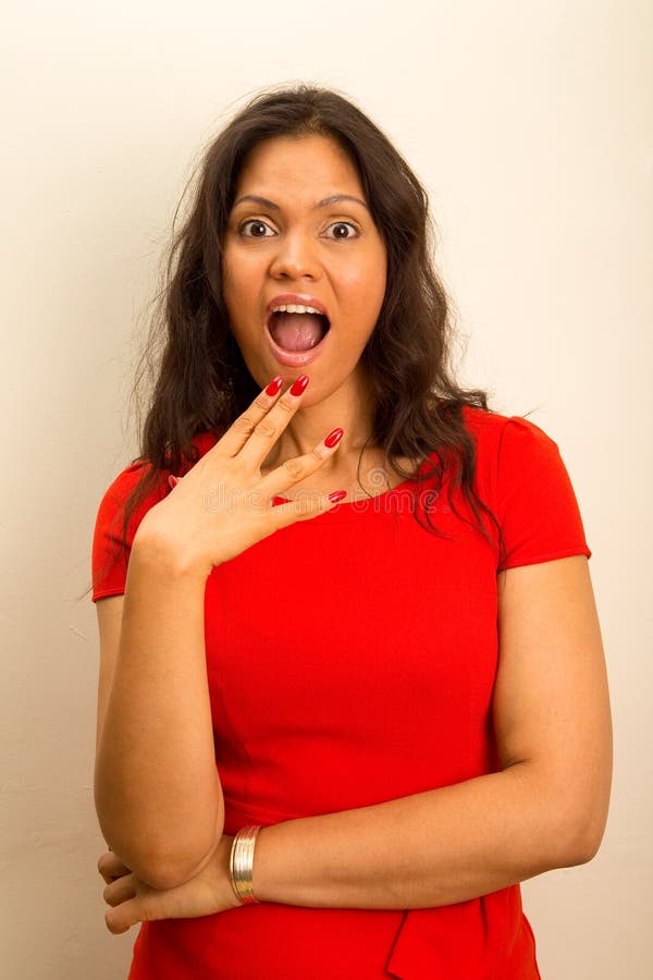 Surprise stock image. Image of attractive, fresh, american - 43997375