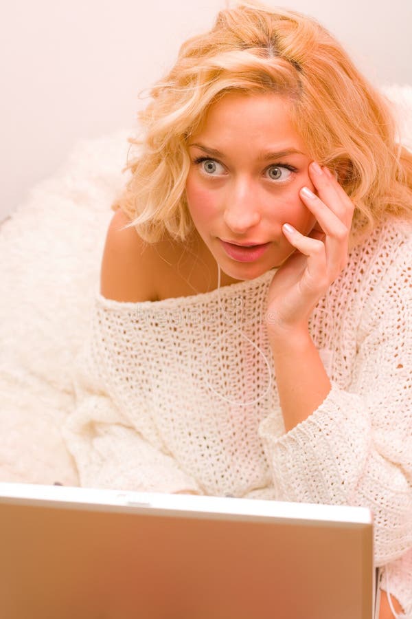 Surprised stock image. Image of danger, portrait, caucasian - 28486973