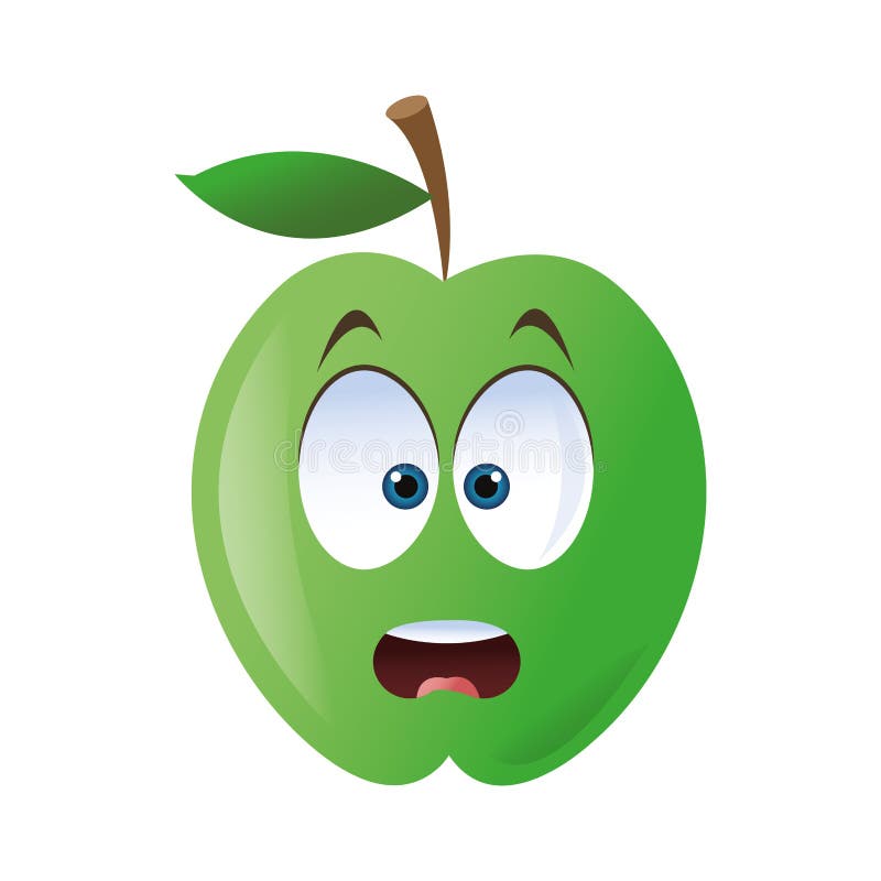 Emoticon Eating Apple Stock Illustrations – 378 Emoticon Eating Apple ...