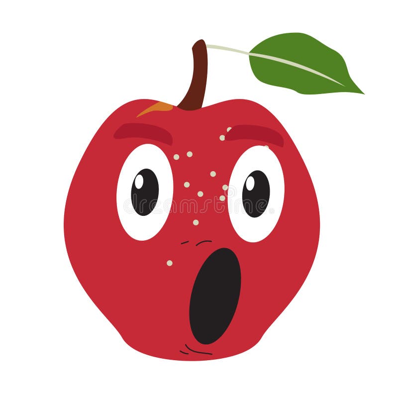 Surprised Emoji with Headphones Icon Stock Vector - Illustration of ...