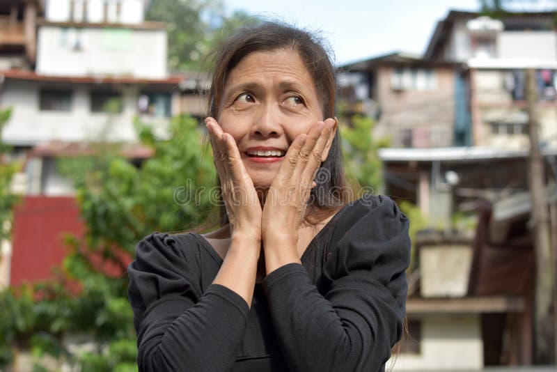 A Surprised Asian Person stock image. Image of individual - 137573719