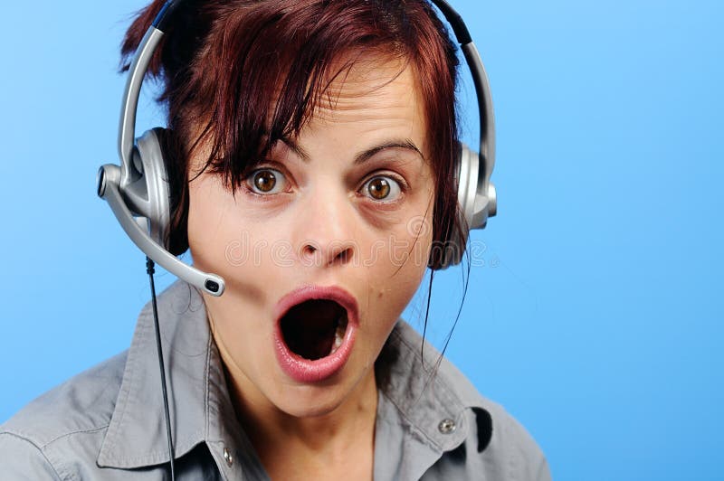 Surprised stock photo. Image of customer, lovely, caucasian - 30851130