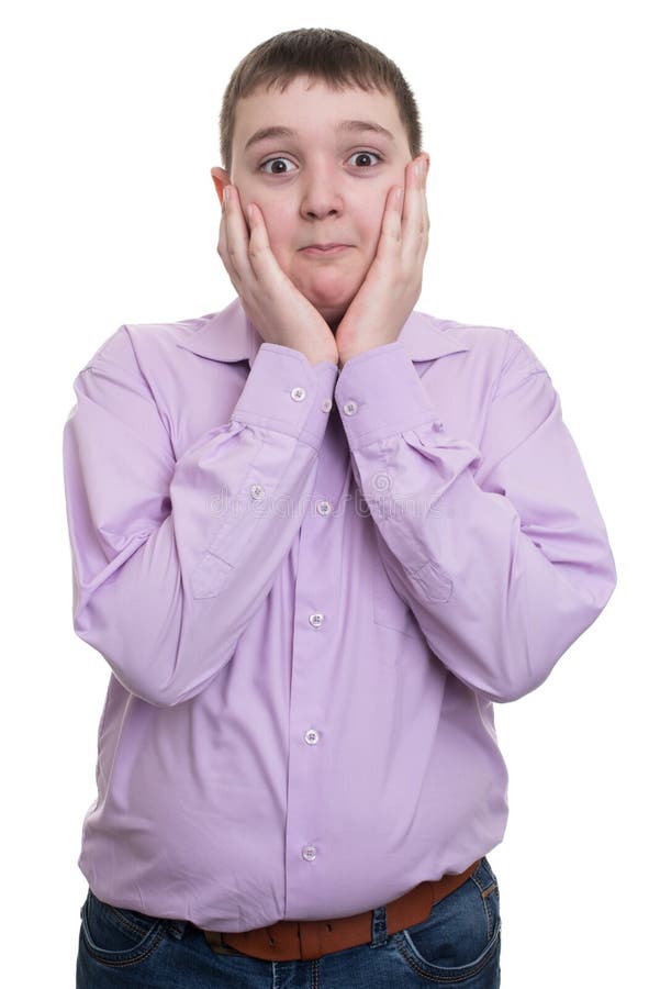 Surprised boy stock photo. Image of joyful, amazement - 67942166