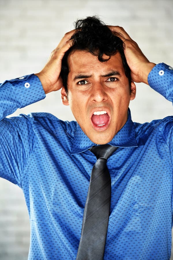 Surprised Business Man stock image. Image of career - 127758651