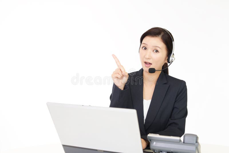Surprised Call Center Agent Stock Photo - Image of shocked, call: 31447422
