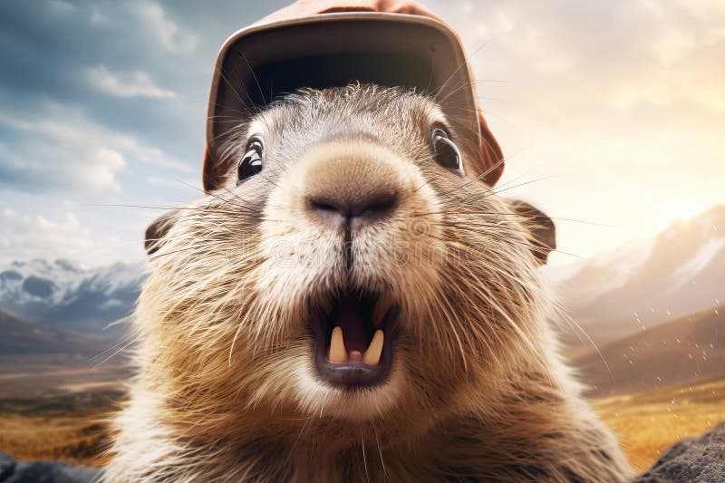 A surprised capybara stock image. Image of capybara - 297970591
