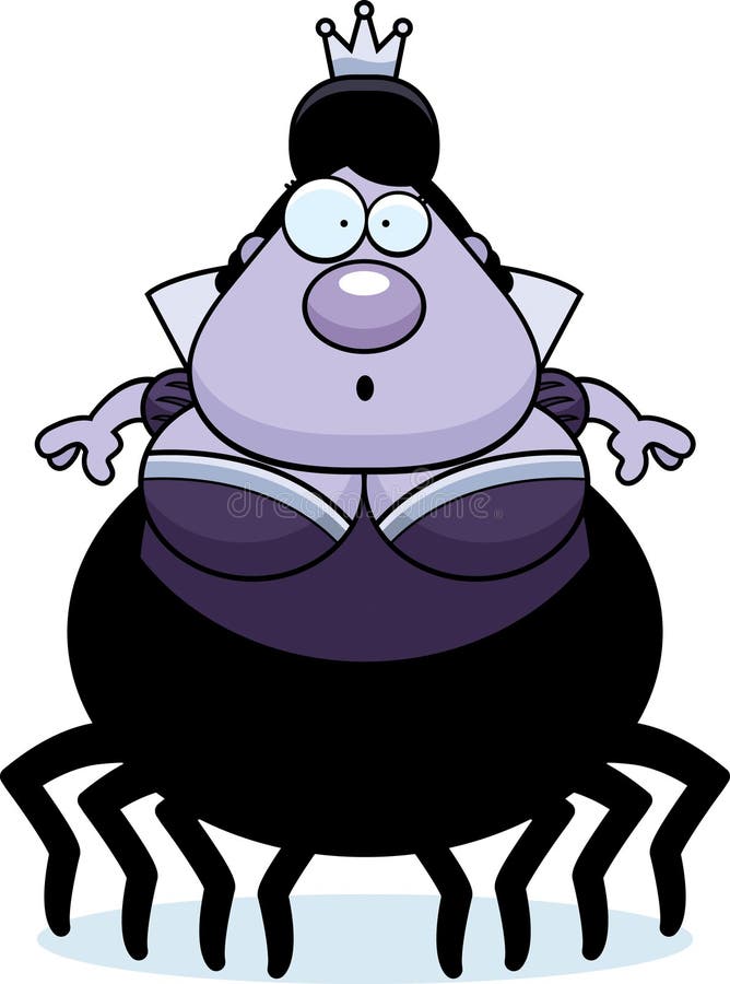 A Surprised Spider with Shoes Stock Vector - Illustration of cartoon ...