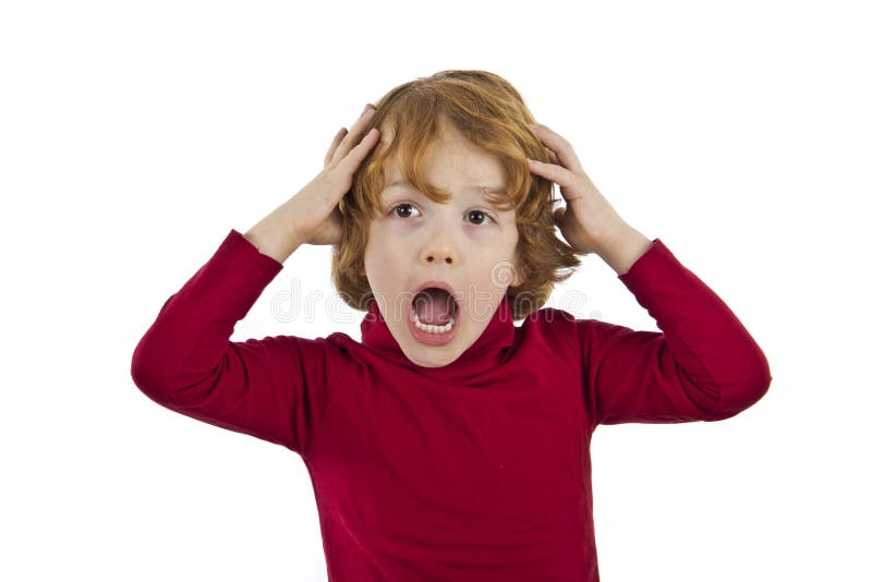 Surprised child stock photo. Image of happy, funny, surprise - 49410178