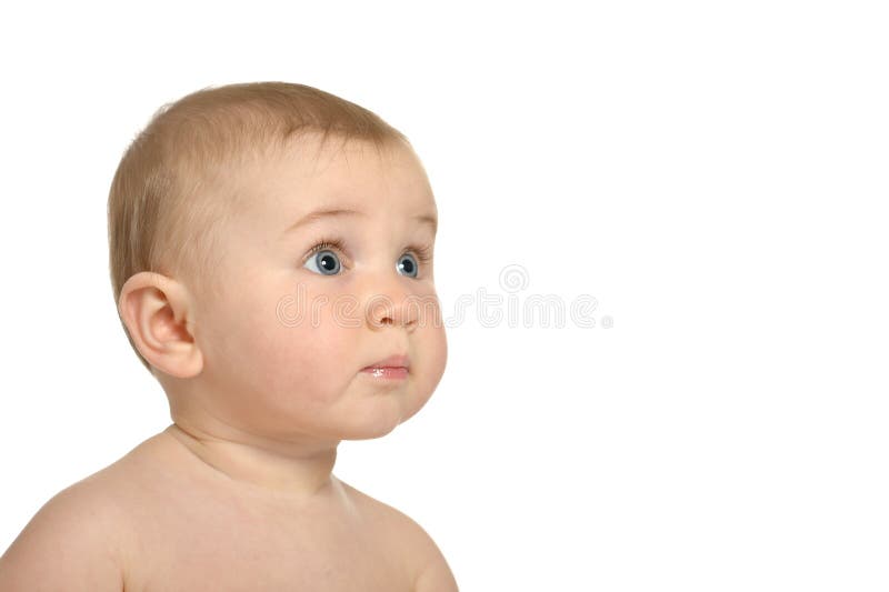 Surprised cute baby stock image. Image of baby, eyes - 80953683