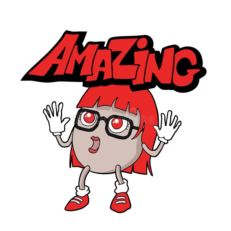 Amazing man stock vector. Illustration of comic, vector - 23905525