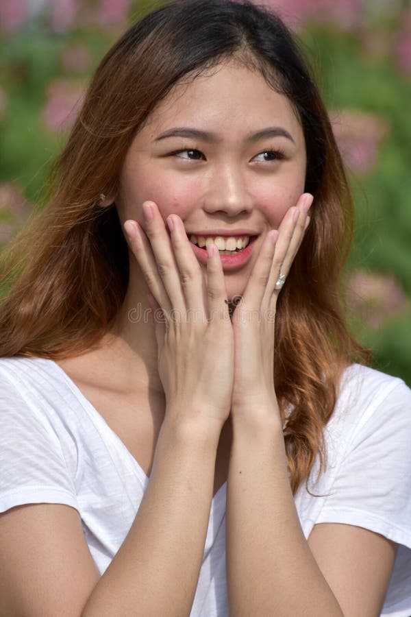 Surprised Filipina Female stock photo. Image of filipina - 134837508