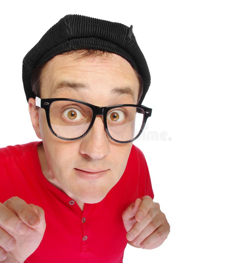 Surprised, funny face. stock image. Image of demure, unusual - 24567179