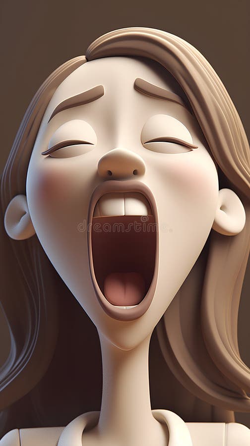 Girl Surprised 3d Stock Illustrations – 266 Girl Surprised 3d Stock ...