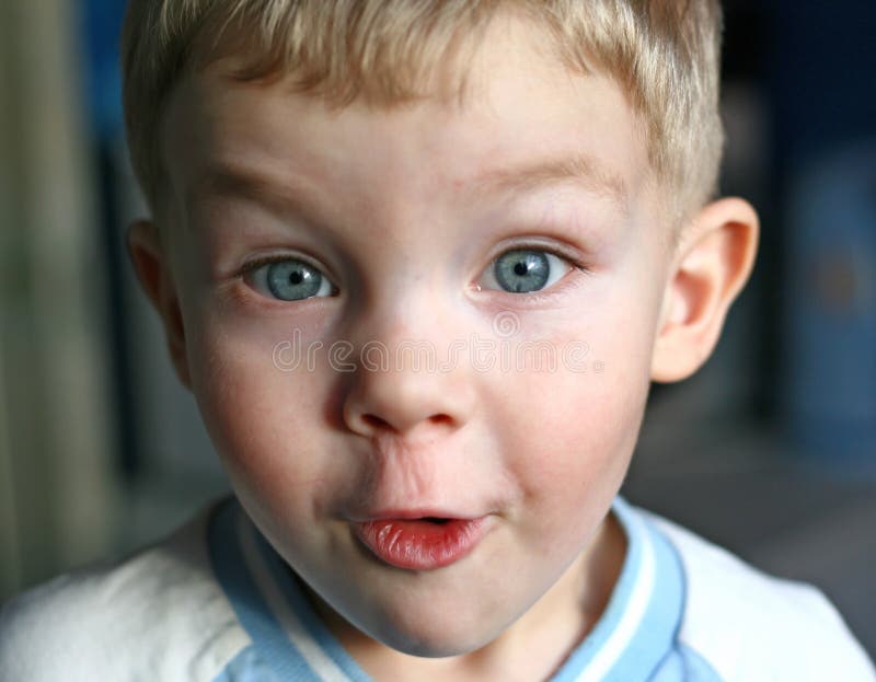 Surprise of the child stock image. Image of eyes, surprise - 2429769
