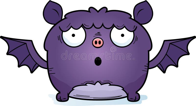 Cartoon Bat Surprised Stock Illustrations – 125 Cartoon Bat Surprised ...