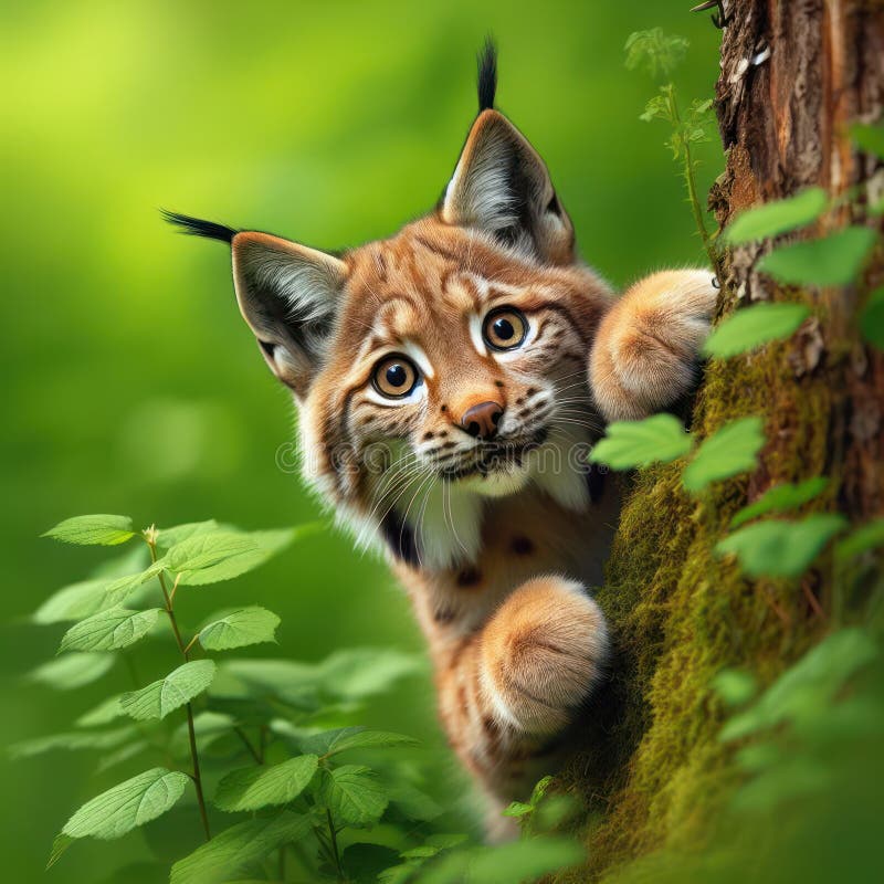 Surprised Lynx Stock Illustrations – 8 Surprised Lynx Stock ...