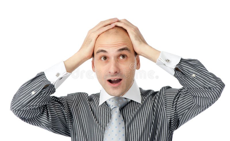 Surprise - a Very Surprised Man Stock Photo - Image of handsome ...
