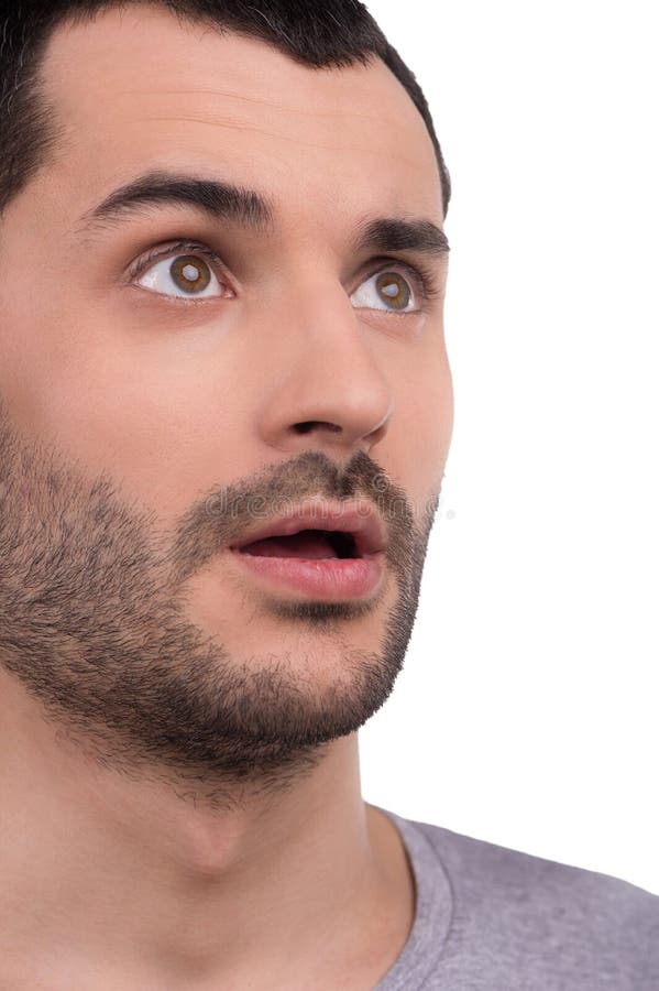Surprised Young Man stock image. Image of people, expressive - 6859477
