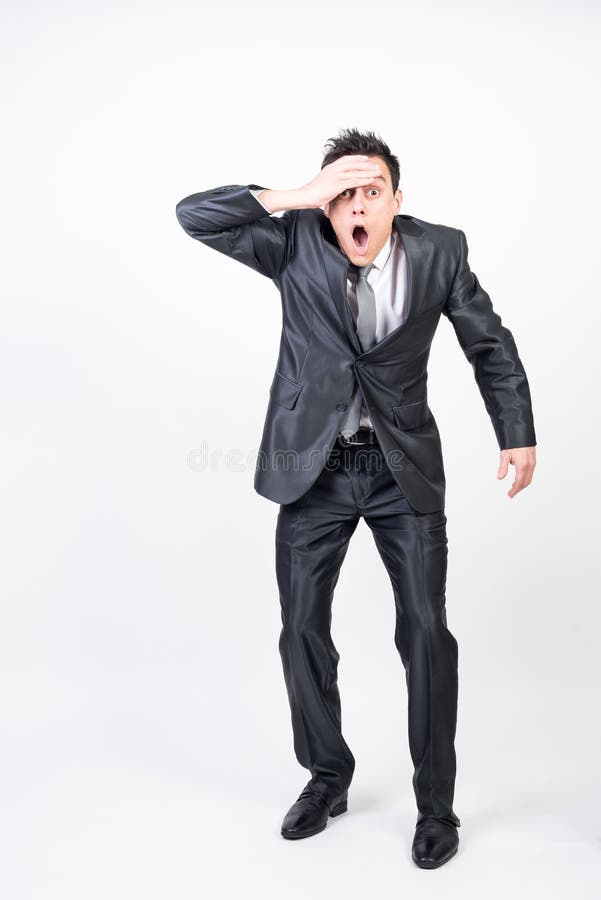 Shocked Person Full Body