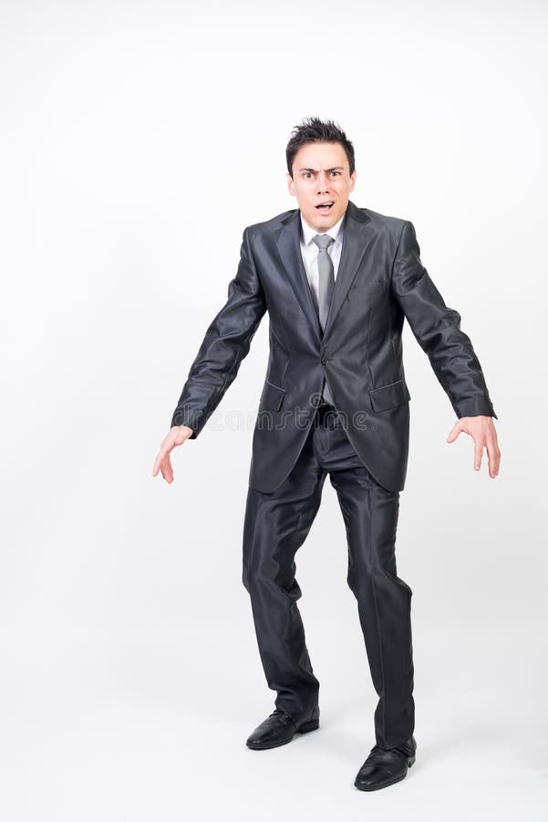 Shocked Person Full Body