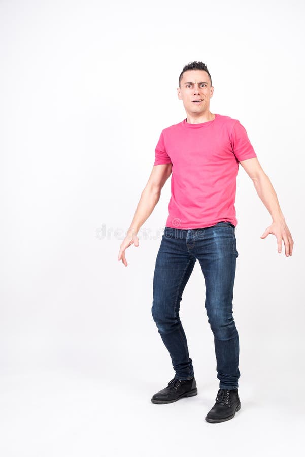 941 Man Surprised Full Body Stock Photos - Free & Royalty-Free Stock ...