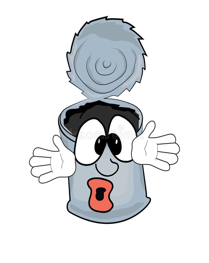 Opened Can Cartoon Stock Illustrations – 1,457 Opened Can Cartoon Stock ...